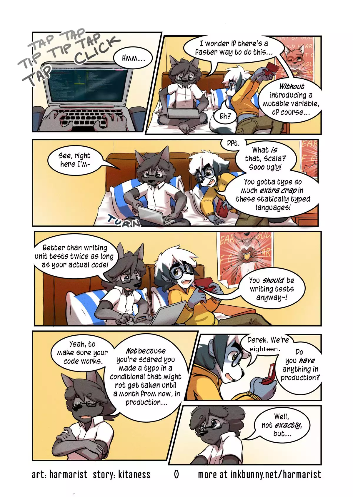 Tight Coupling Furry Yiff Comic 7326